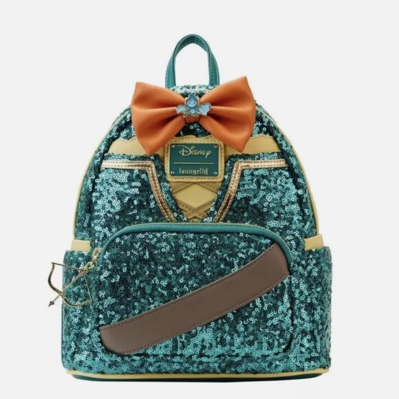 Loungefly | Bags | Nwt Loungefly Disney Princess Merida Sequin Mini ...